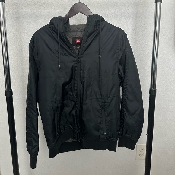 Quiksilver | Jackets & Coats | Small Quicksilver Nylon Jacket In Navy ...